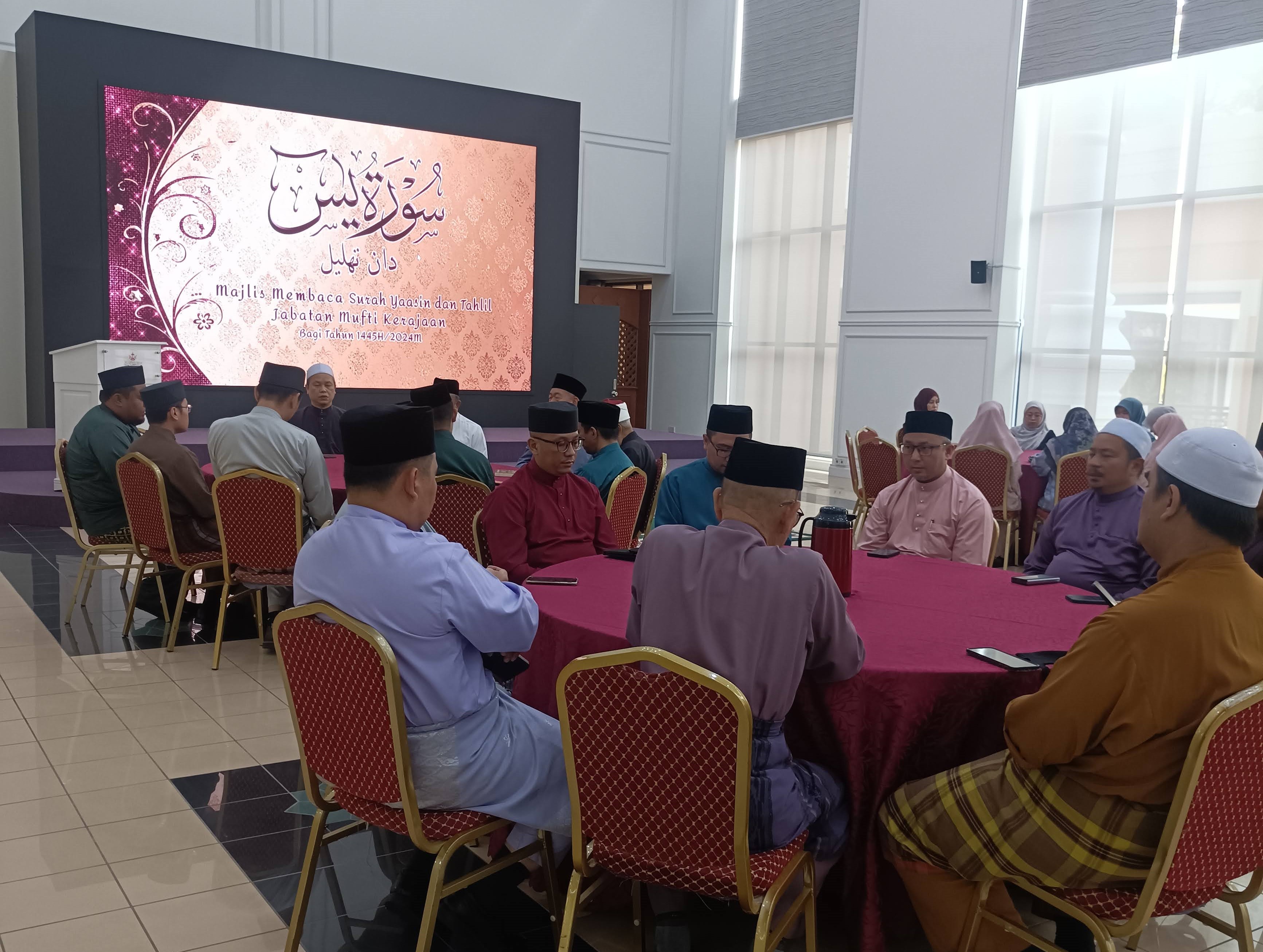 News - 09 Mac 2024 - Majlis Membaca Yassin Dan Tahlil...